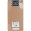 Business Source Legal-size Clipboard with Stainless Steel Clip, 3 Pack ...
