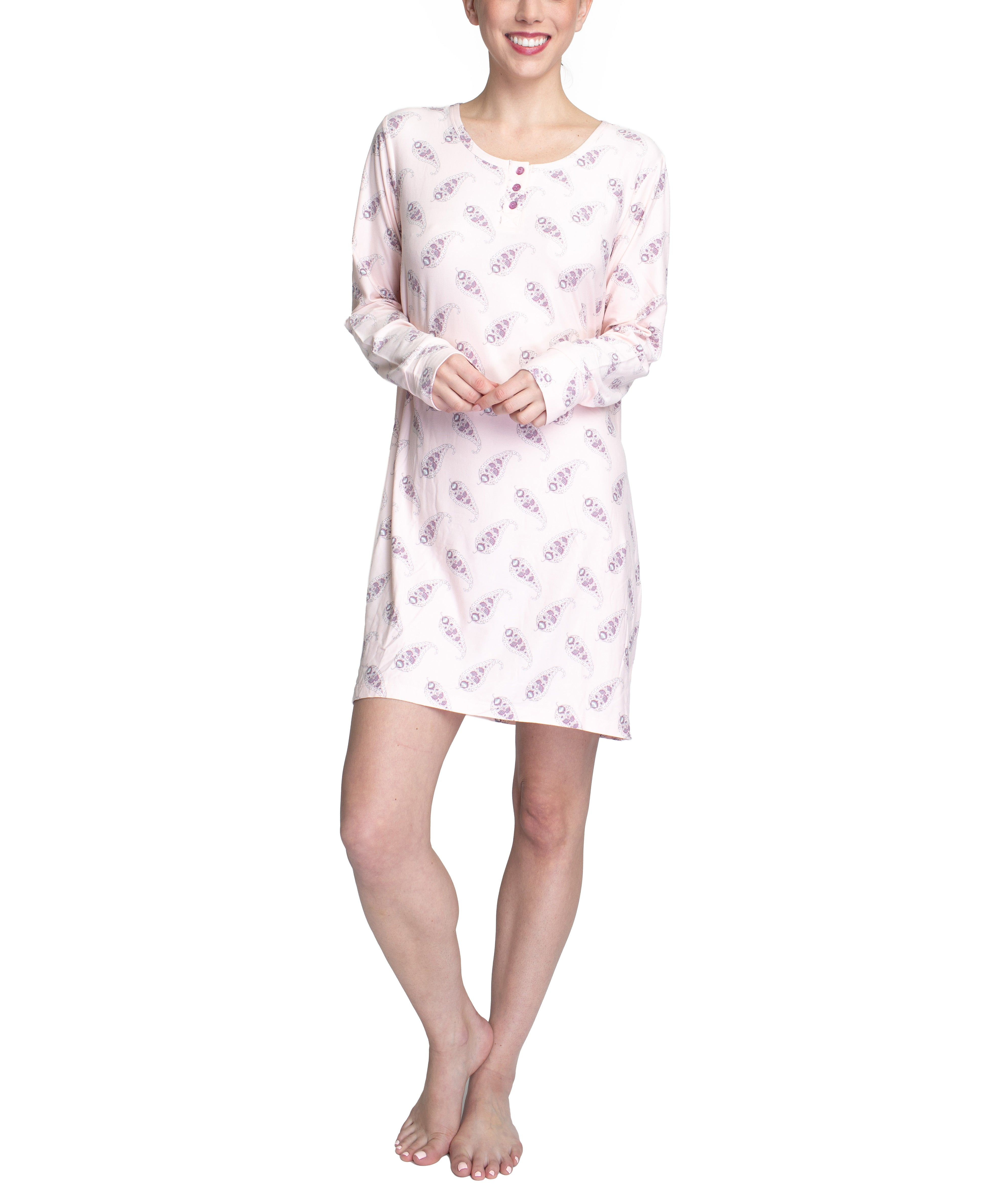 Cool Girl Women's Dashing Through Sleepshirt, Nightgown Sleepwear ...