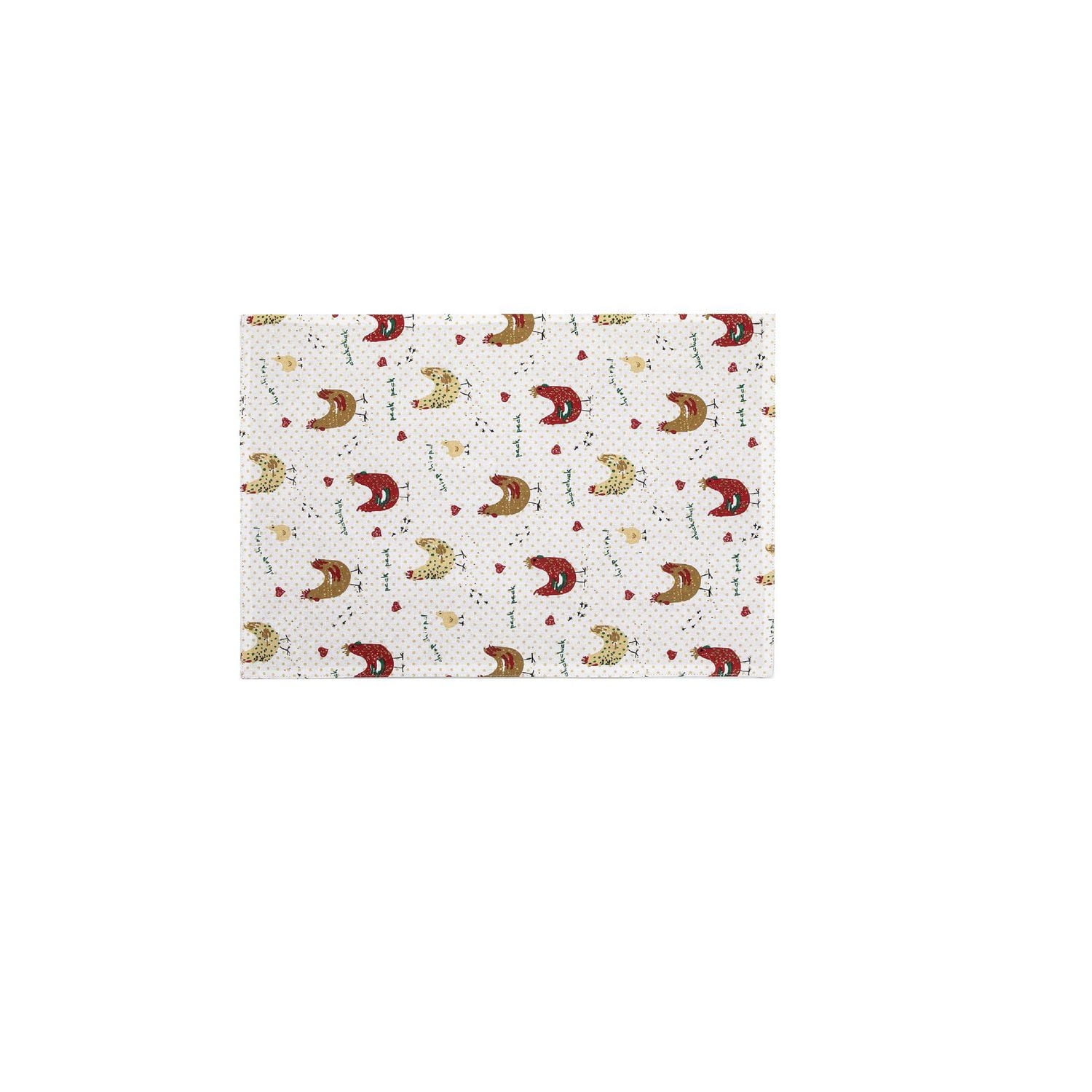 Click here for Ih Casadécor Cotton Placemat (Farmhouse Chicken) -... prices