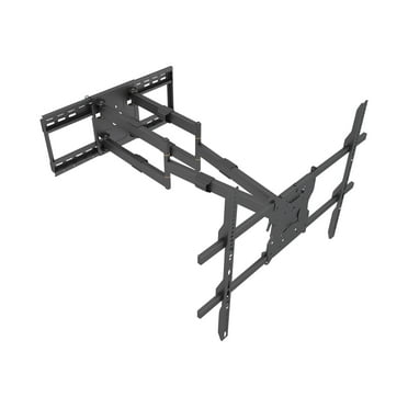 onn. Full Motion TV Wall Mount for TVs 47-84", Dual Swivel Articulating ...