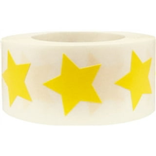 White Star School Learning Stickers | 0.75" inch - 500 Pack ...