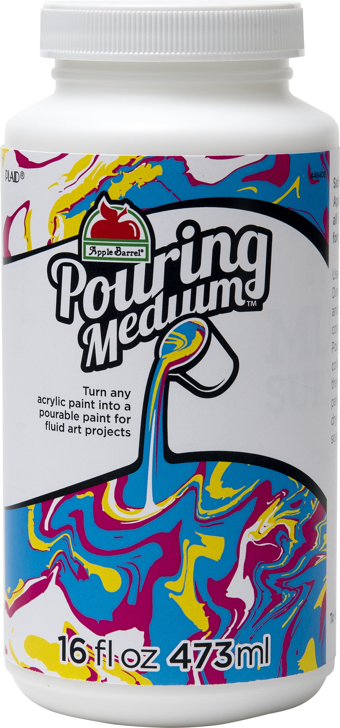 Apple Barrel Pouring Medium, Satin Finish, Clear, 16 fl oz - Walmart.com