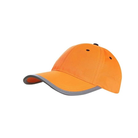 Gorra Fluorescente De Seguridad Color Neón Brillante Lavable