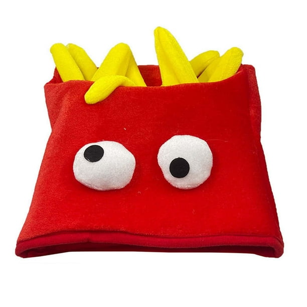 French Fries Hat Halloween Masquerade Novelty Hats Cosplay Costume ...