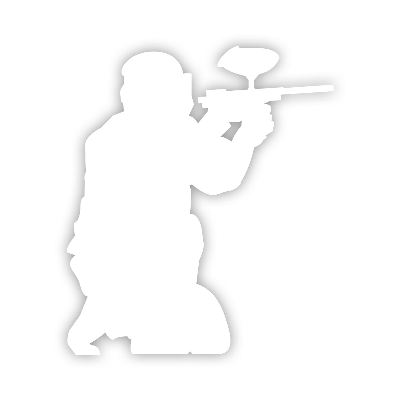 Paintball Sticker Decal Die Cut - Self Adhesive Vinyl - Weatherproof ...