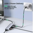USB C Hub, 6 in 1 HDMI Dongle USB C to Multiport Adapter with 4K HDMI ...