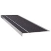 Wooster Traction Grip Stair Nosing, Gray, 60in W, Cast Aluminum, Anti ...