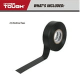 Hyper Tough Electrical Tape, 60 Feet Long, Black, 0.75 Inch Wide, Rated ...