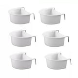 YSABOXY Detachable Bowl Plastic Food Cup for Bird Cage Hanging ...