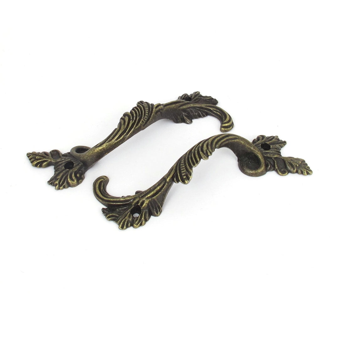 85mm Metal Retro Style Embossed Arch Knob Cabinet Door Pull Handle ...