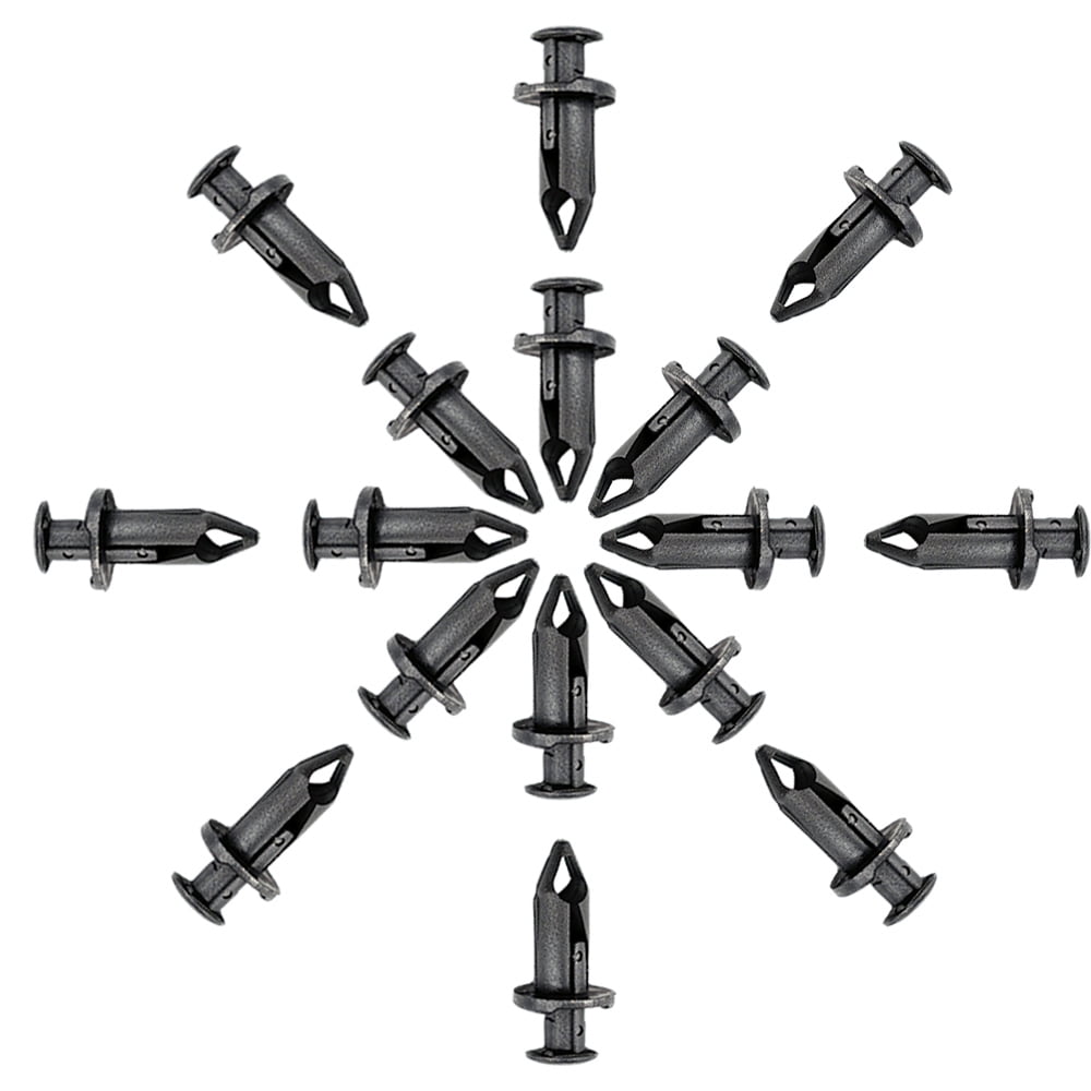 Labwork 100x Car 8mm Dia Hole Plastic Rivets Fastener Auto Fender ...