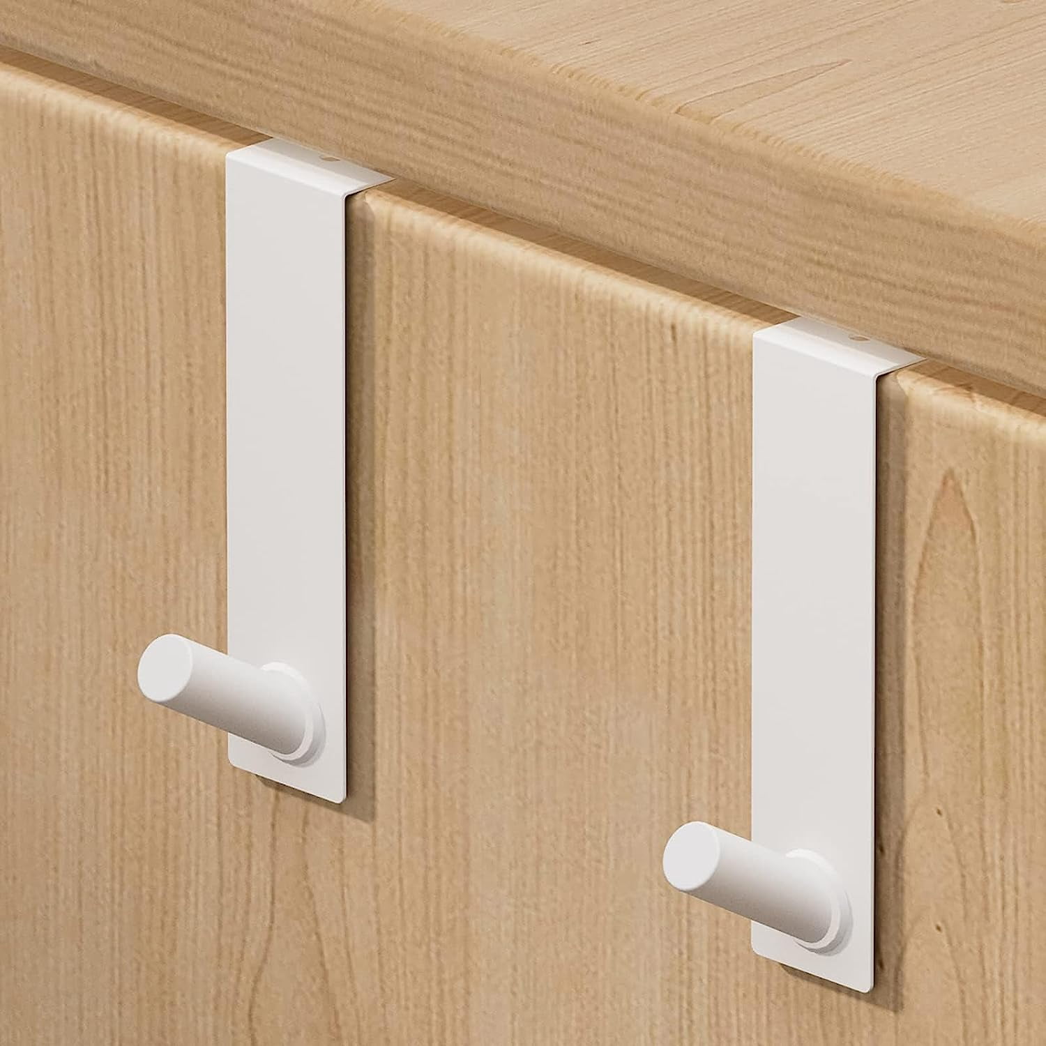 Over Door Hooks,Cabinet Door Hooks,Wardrobe Door Hook,Hole-Free Kitchen ...