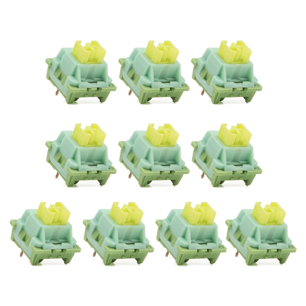 Outemu Silent/Clicky Switches 3Pin Pre-Lubed Linear Tactile RGB Gaming ...