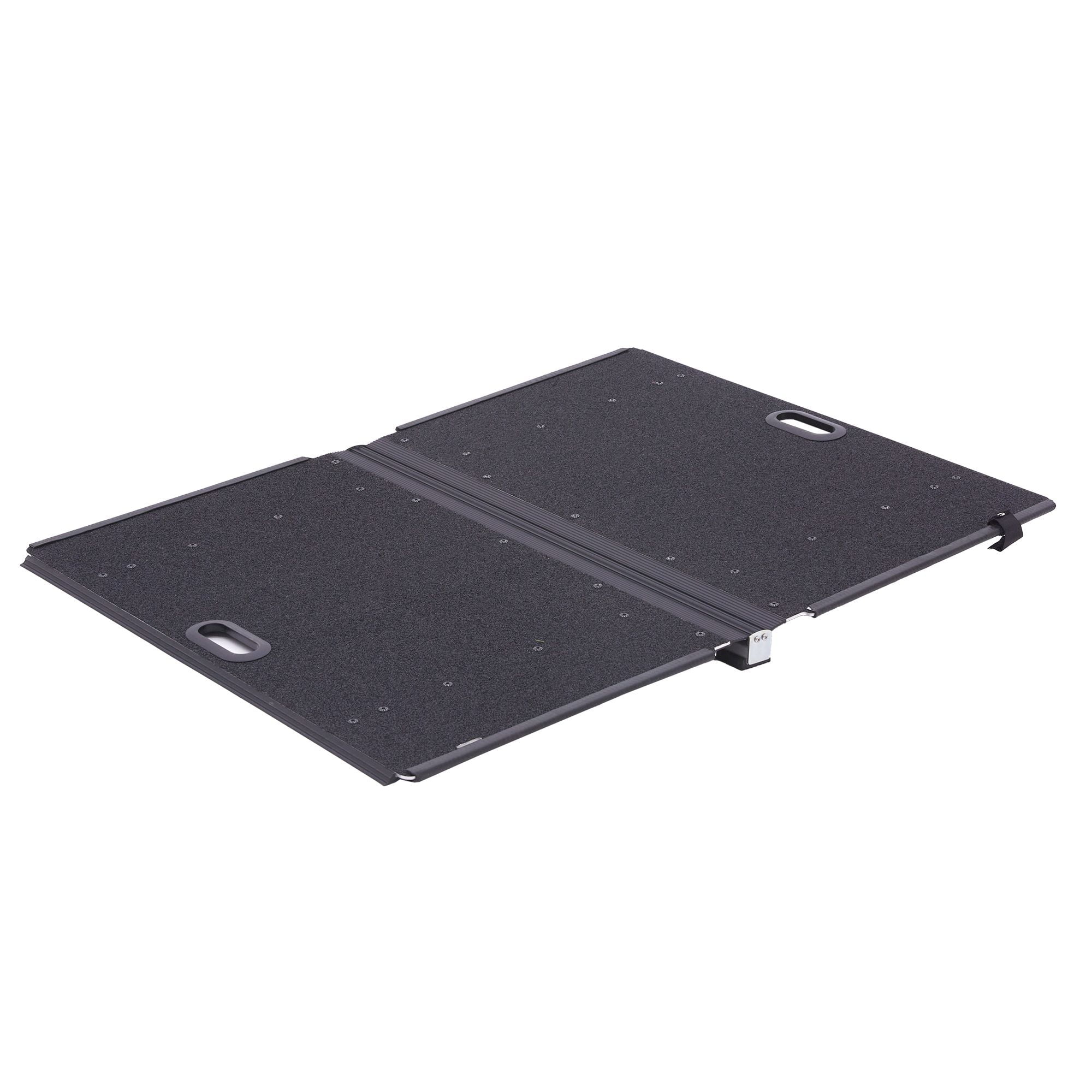 4’ Silver Spring Aluminum Butterfly Folding Patio Door Ramp with ...