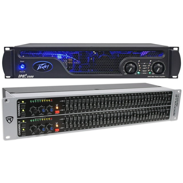 Peavey IPR2 3000 Class D Professional Power Amplifier 3,000 Watt Amp ...