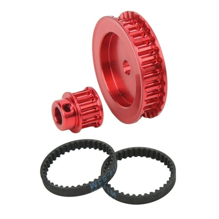 RC Belt Drive Transmission Gear,12T 30T Belt Drive Belt Drive ...