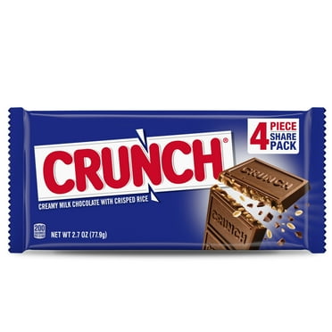 CRUNCH Chocolate, Fun Size Candy Bars, Shareable Trick or Treat Candy ...