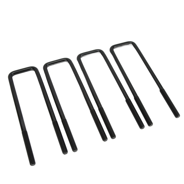 Rear Axle U Bolts Kit,12in Rear Axle U Flat Top U Bolts U Bolt Kits ...