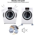 Shock and Noise Cancelling Washing Machine Support, Noise Reducing Anti ...