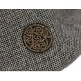 Patrick Francis Irish Adult Hat Donegal Tweed Flat Cap Celtic Knot ...