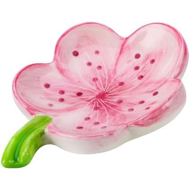 WeiHuan Toys Jabonera de cerámica, jabonera de baño, soporte para ...