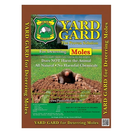Yard Gard Yg-020101 Mole Deterrent 20 Lbs All Natural With No Harmful ...