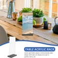 ROSENICE Acrylic Sign Holder Desktop Display Stand Tabletop Sign Holder ...
