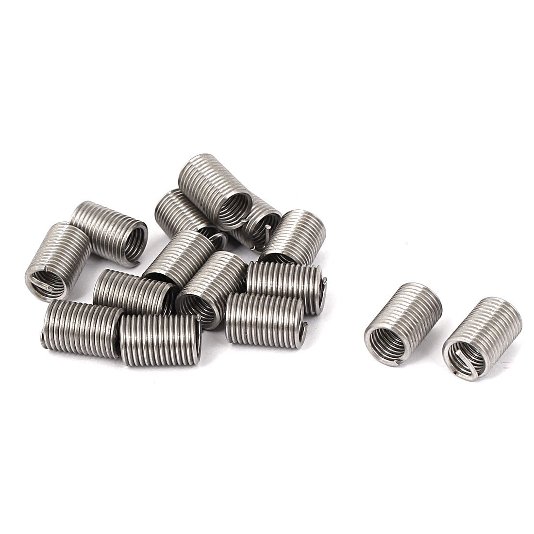 M6x1mmx3D Stainless Steel Helicoil Wire Thread Repair Inserts 15pcs ...