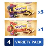 Newtons Soft & Fruit Chewy Cookies Variety Pack, (Fig Bars, Strawberry ...