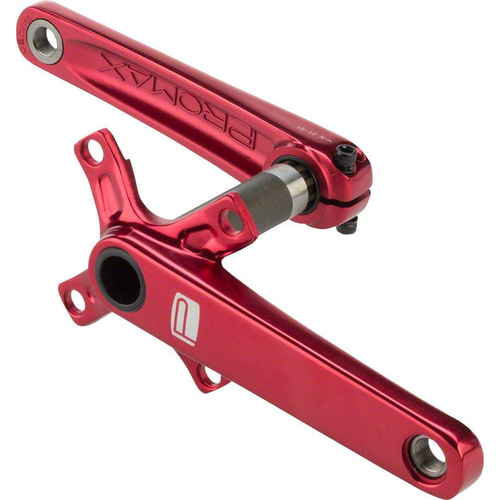 Promax CF-2 Cold Forged 2 Piece Crank 24 x 160mm Red, with BB - Walmart ...