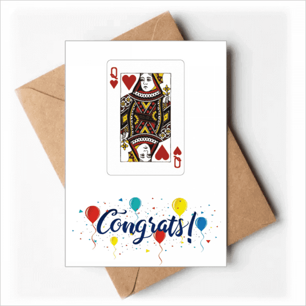 Patron de juego naipes fichas utensilios Sobre de la Carta de ...