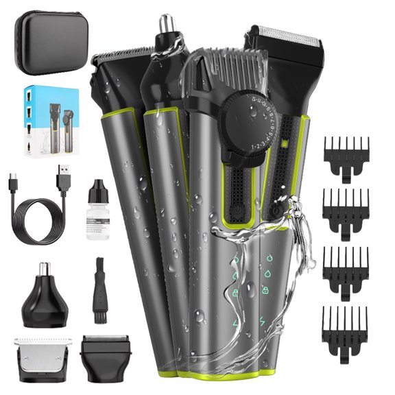 Beard Trimmer for Men - Electric Razor & Shaver, Cordless Hair Clippers ...