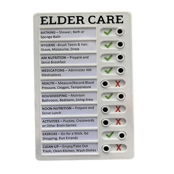 Plastic Reusable RV Checklist Daily Affairs Checklist Board, Detachable ...