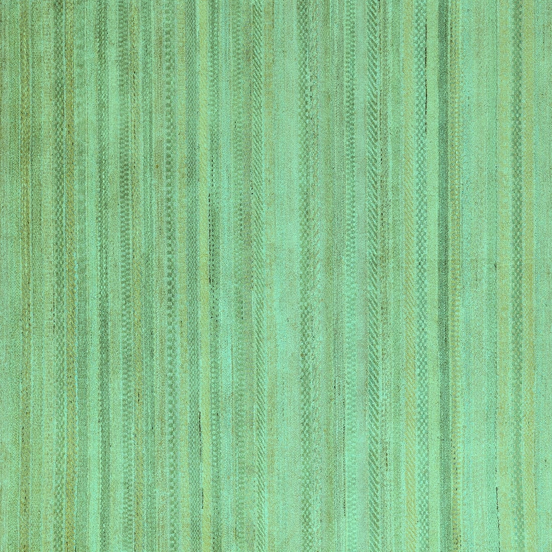 Ahgly Company Indoor Square Solid Turquoise Blue Modern Area Rugs, 6 ...