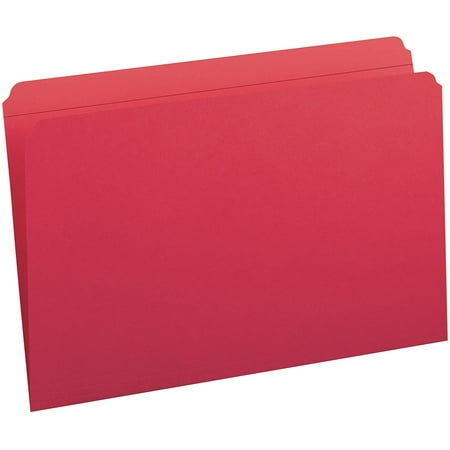 Smead Straight Cut File Folders, Heavy Duty Reinforced Tab, Legal Size ...