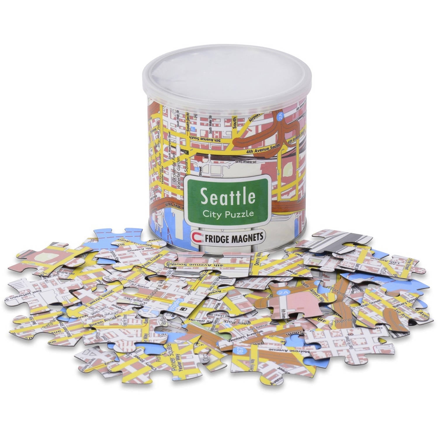 City Magnetic Puzzle, Seattle - Walmart.com