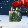 Christmas Decorations!Mrzvby Christmas Transparent Hand-helds Gift Bag ...