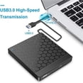 5-in-1 USB 3.0 Type C External CD DVD RW Optical Drive DVD Burner ...
