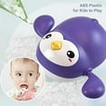 Somnr Kids Bath Toys, 4 pack Wind up Penguin Bathtub Toys, Toddlers ...
