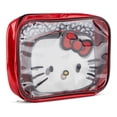 Hello Kitty Cosmetic Case Set, 3 Piece Set Travel Cosmetic Pouch for ...