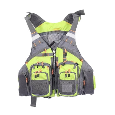 Master Sportsman Alpine 27-Pocket Mesh-Back Fishing Vest, Olive, 2XL ...
