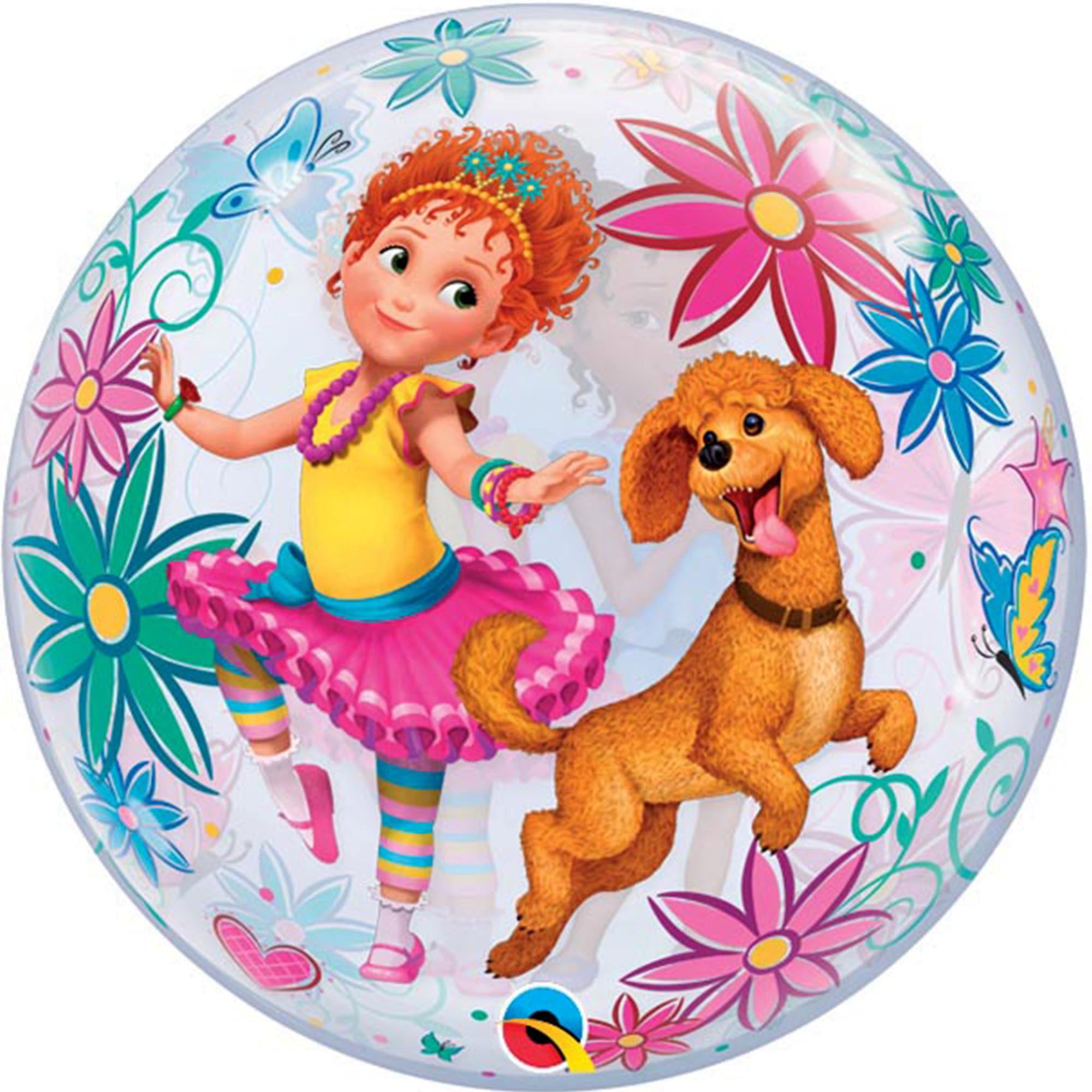 Fancy Nancy Bubbles Stretchy Plastic Balloon 22" - Walmart.com