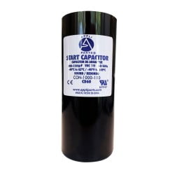 Appli Parts motor start capacitor 1000-1200 Mfd (microfarads) uF 110 ...