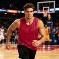 AGKIZG Men Mesh Breathable Sleeveless Shirt for Fitness Running ...