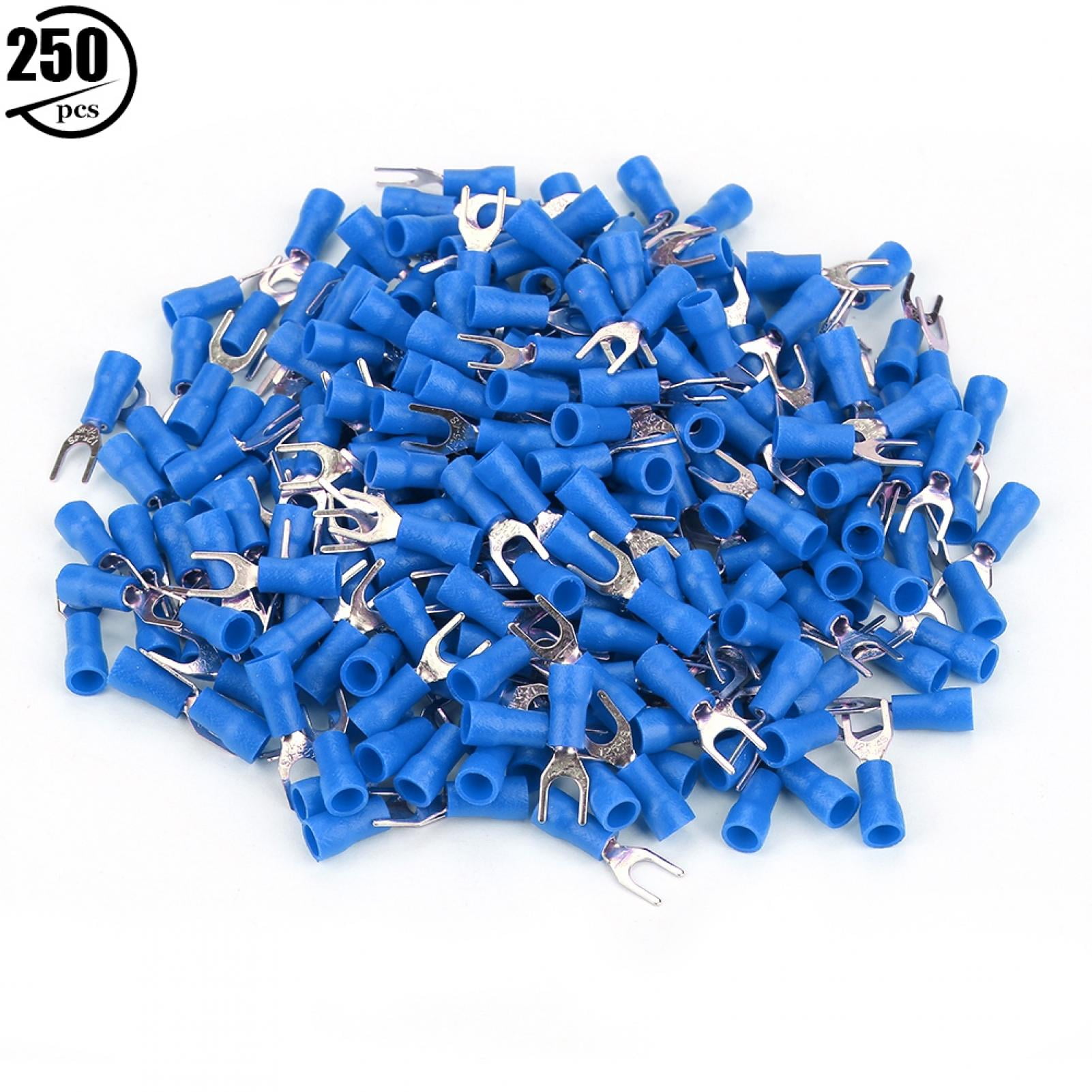 Conector de terminal, 250 piezas Conectores de cable eléctrico aislados ...