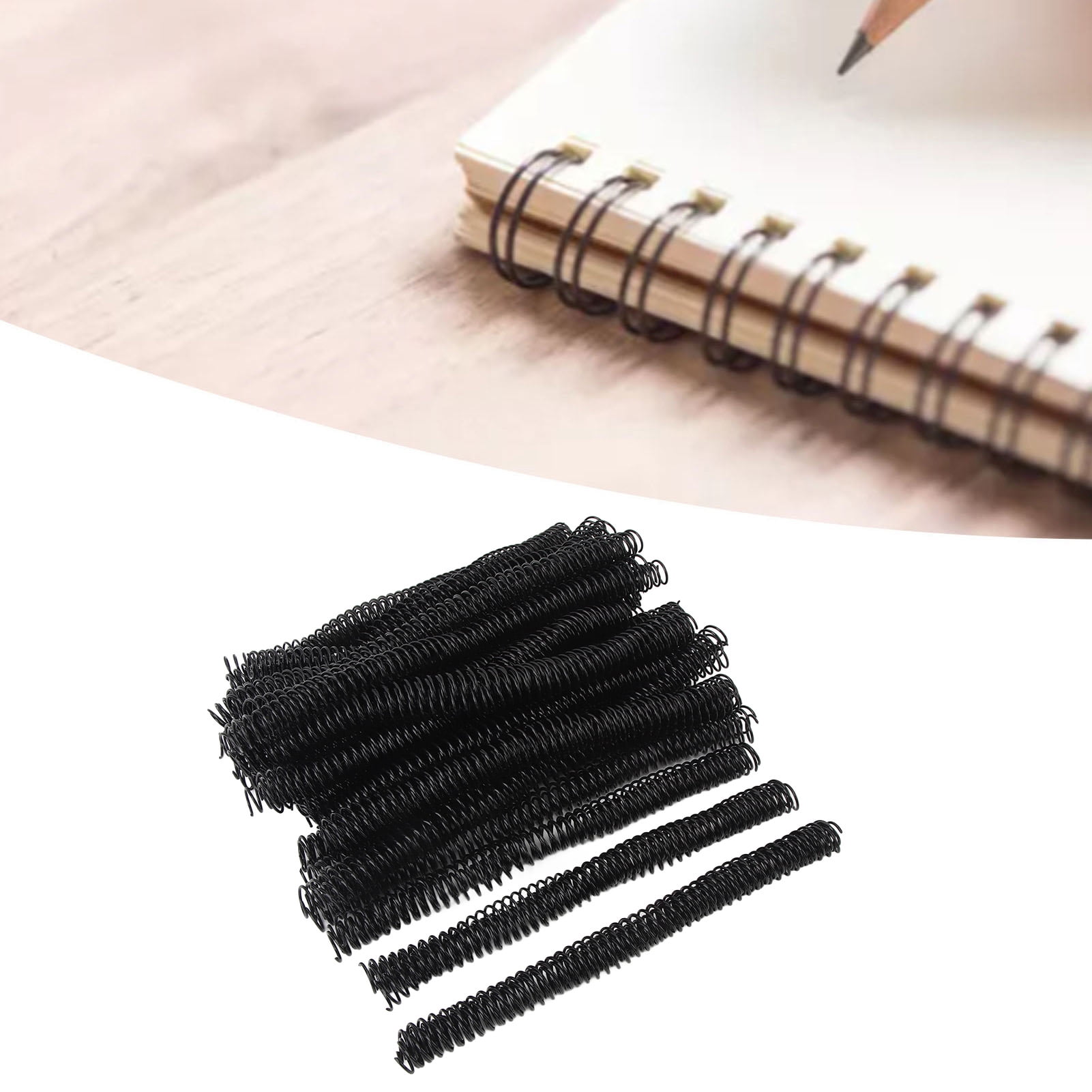Click here for Ymiko 100pcs Spiral Binding Coils 140 Sheets Capac... prices