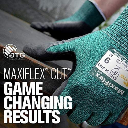 Buy 6 Pack MaxiFlex Cut 34-8743/XL Cut Resistant Nitrile Coated Work ...
