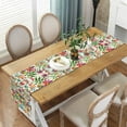 Mexican Fiesta Linen Table Runner (13"x72"), Cinco De Mayo, Dia De Los ...