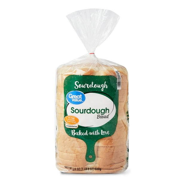 Great Value Sourdough Bread, 24 oz - Walmart.com