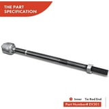 A-Premium 6Pcs Front Suspension Kit Lower Control Arms Inner Outer Tie ...